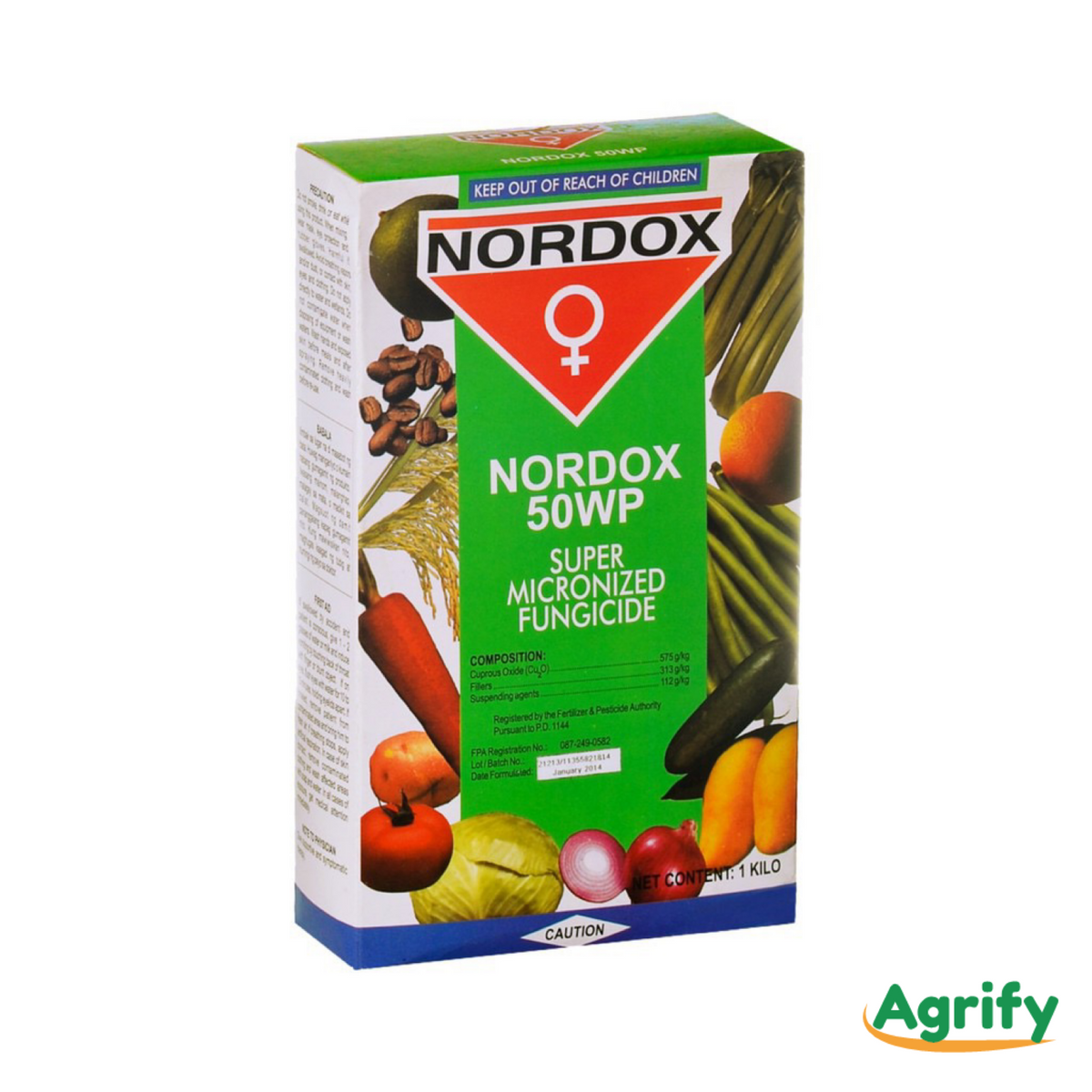 Nordox 50WP 1KG – Agrify