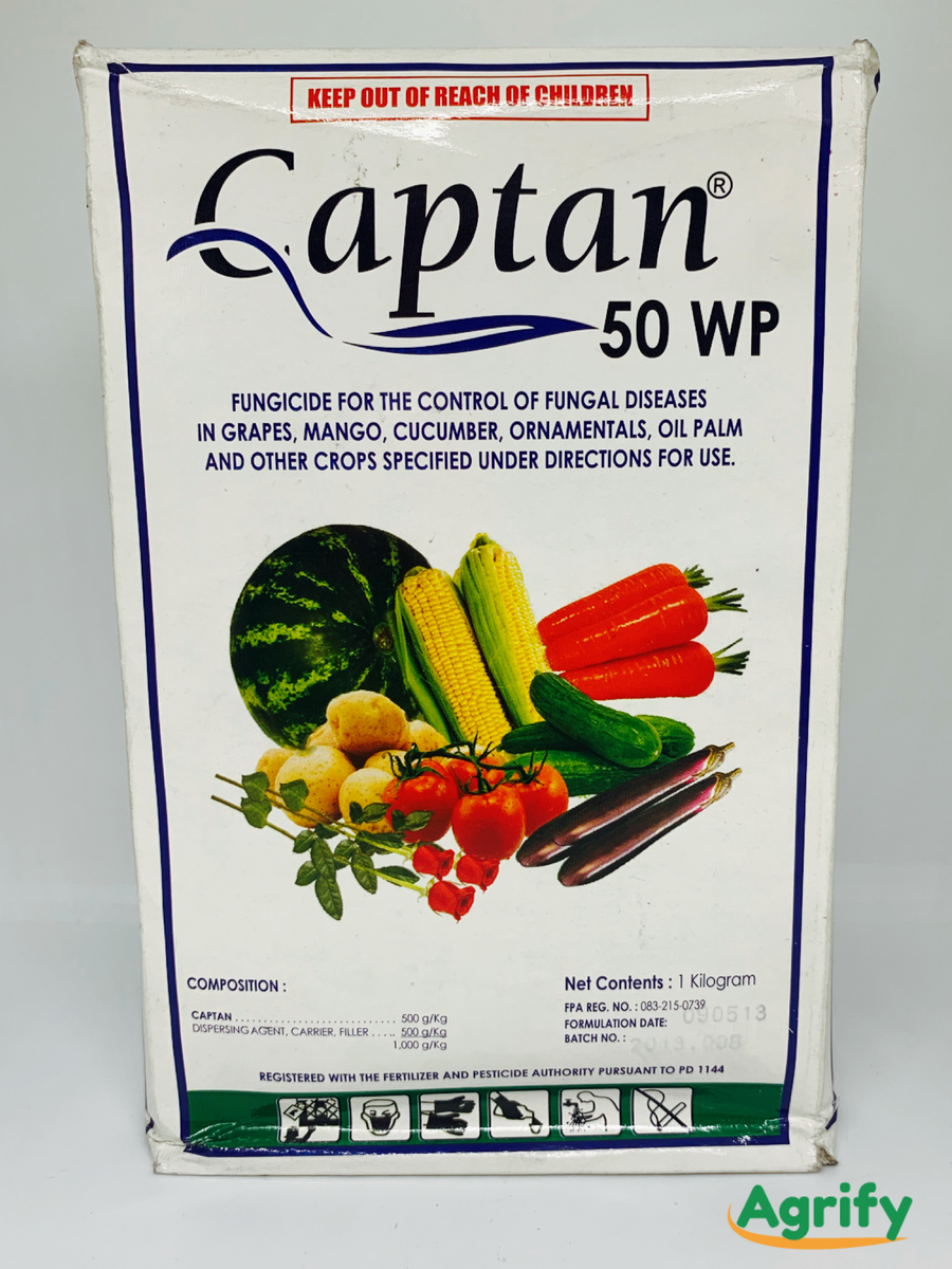 Captan 50WP 1KG – Agrify