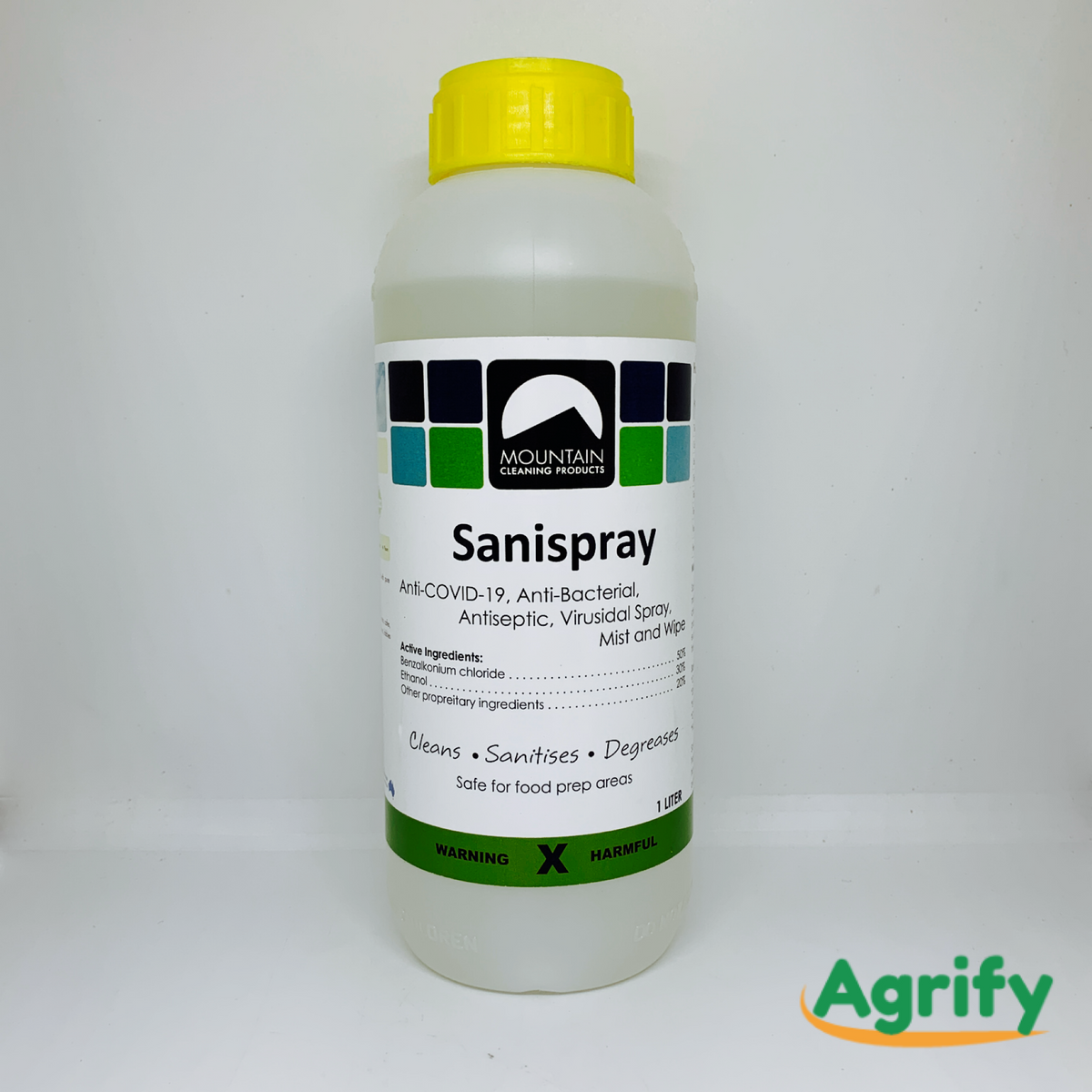 Sanispray 1000ml Antibacterial Antiseptic Disinfectant – Agrify