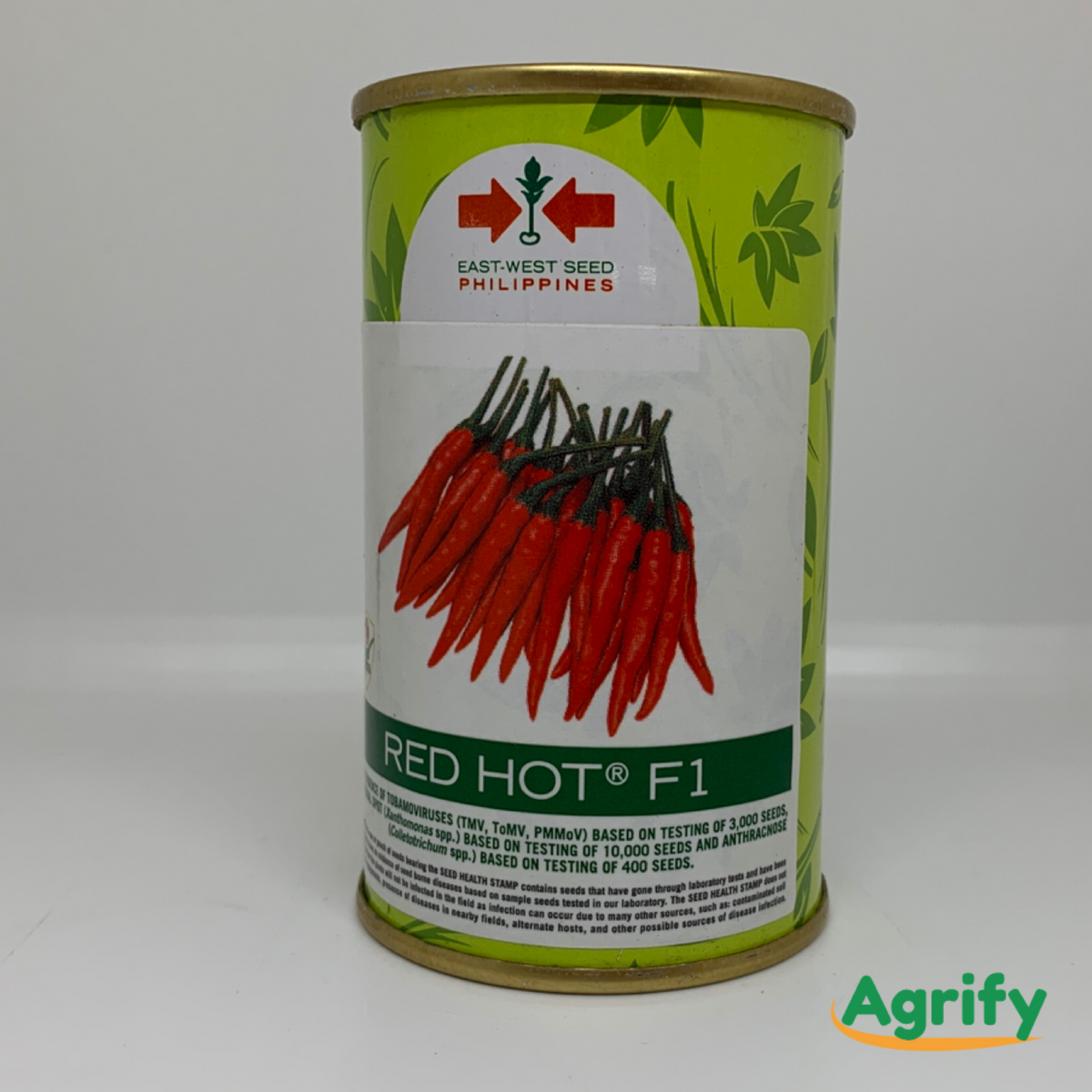 Red Hot F1 Pepper Seeds EastWest Can 202 – Agrify