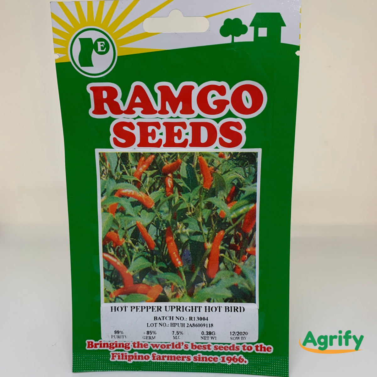 Hot Pepper Upright Hot Bird Seeds – Agrify